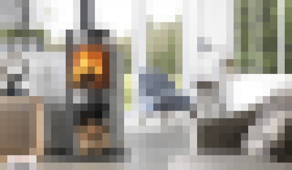 Purevision PVR Cylinder Multifuel Stove on Log Stores » Green Man Stoves