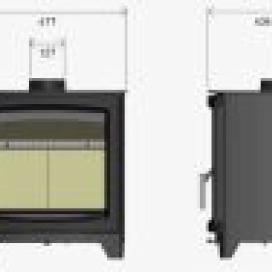 Hunter Aspect 8 Eco » Green Man Stoves