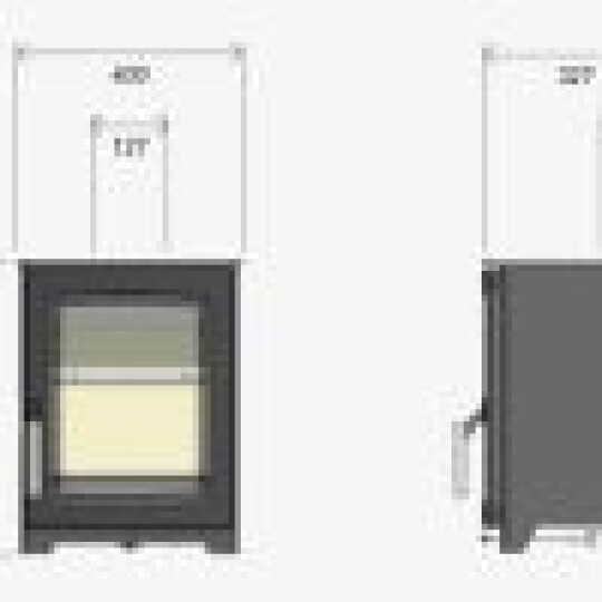 Hunter Aspect 4 Compact Eco » Green Man Stoves